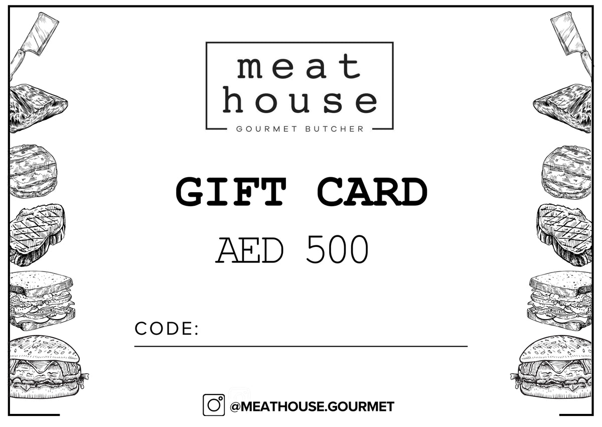 Gift Cards for Meat Lovers | Meat House Gourmet | UAE – Meat House ...